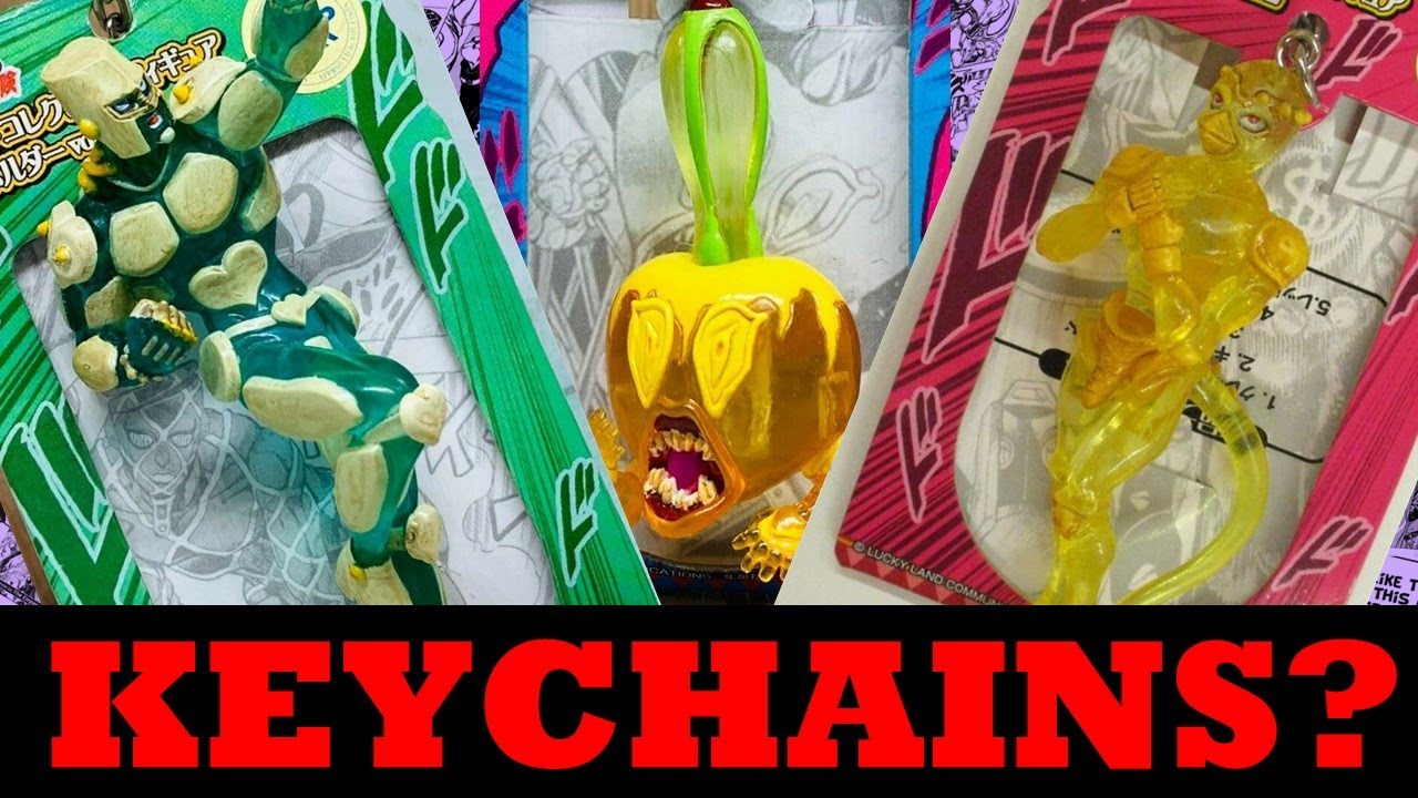 Ranking THE OLDEST Part 4 Jojo Keychains 🔑 - YouTube