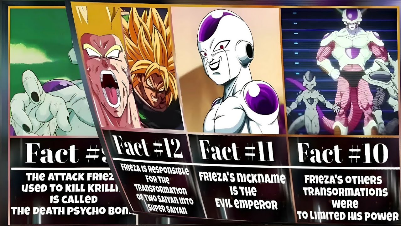 30 fun facts about Frieza - YouTube
