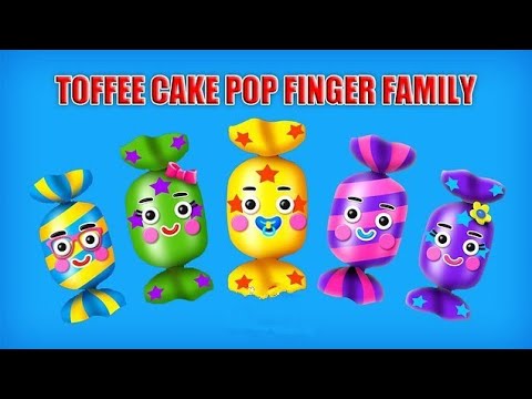 Finger Family Collection | Toffee Cake Pop Finger Family + 8 more ...