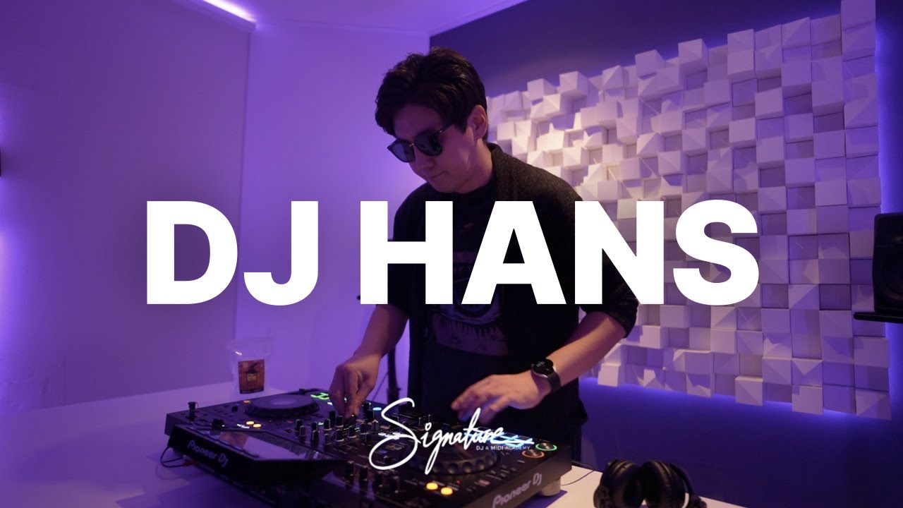 MIXLIVE November : DJ HANS (Tech house, Techno) at Signature DJ Academy - YouTube