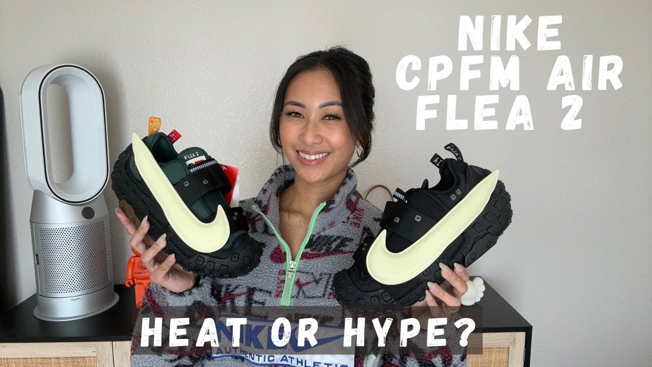 First Look & Styling: Nike CPFM Air Flea 2 - YouTube