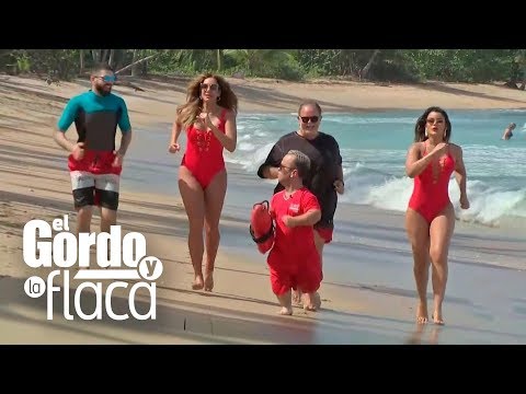 'Fatwatch' en República Dominicana: Carlitos entrenó a los salvavidas de El Gordo y La Flaca