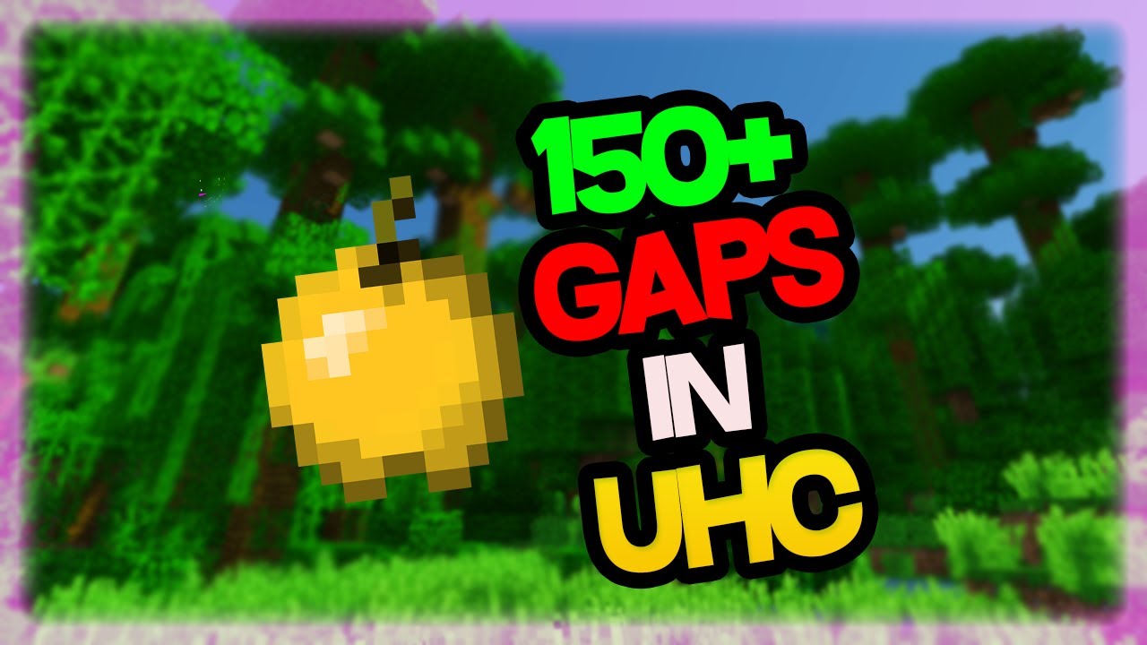I Got 150+ gaps in a Minecraft UHC - YouTube