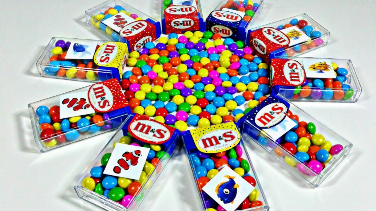 Learn Numbers with Chocolate for Children • Many Colors Chocolate ...