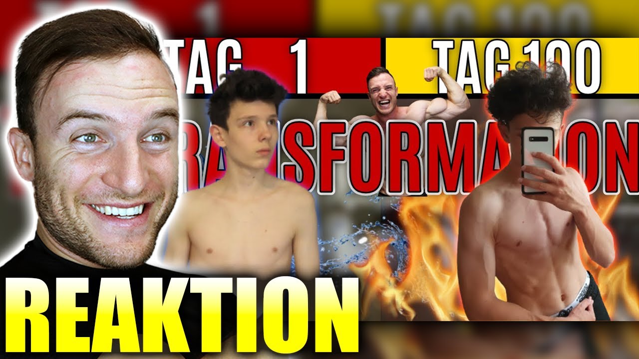 Er macht 100 Tage Sascha Huber Workouts | Sascha Huber Reaktion - YouTube