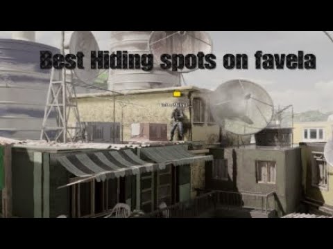 Best Hiding spots on favela R6 - YouTube