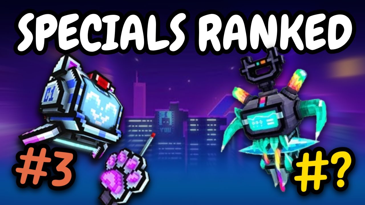 Ranking The BEST Specials For 3 Cat Spam! Pixel Gun 3D - YouTube