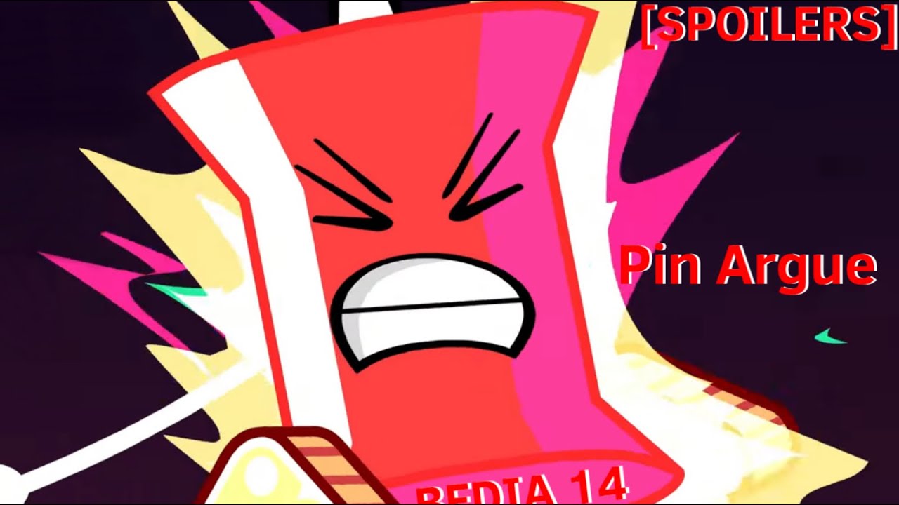 BFDIA 14: Pin Argue At Book And Ruby - YouTube