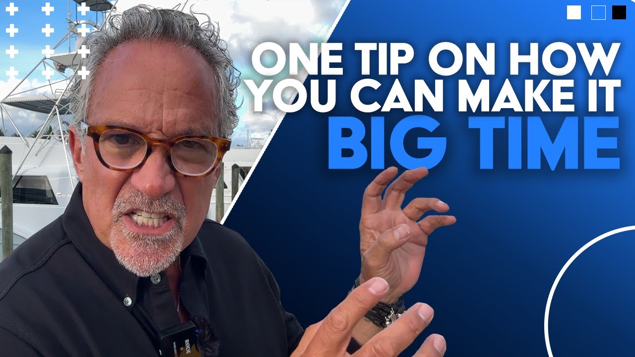 One Tip On How You Can Make It Big Time - YouTube