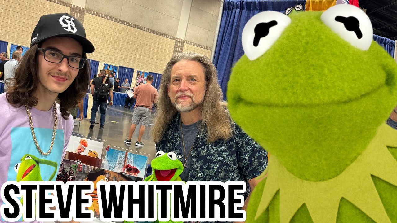 Meeting Steve Whitmire | Voice Of Kermit The Frog | Muppets Vlog - YouTube