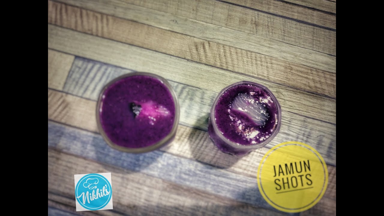 Jamun Shots/Jambul Shots | Best for Diabetic people - YouTube