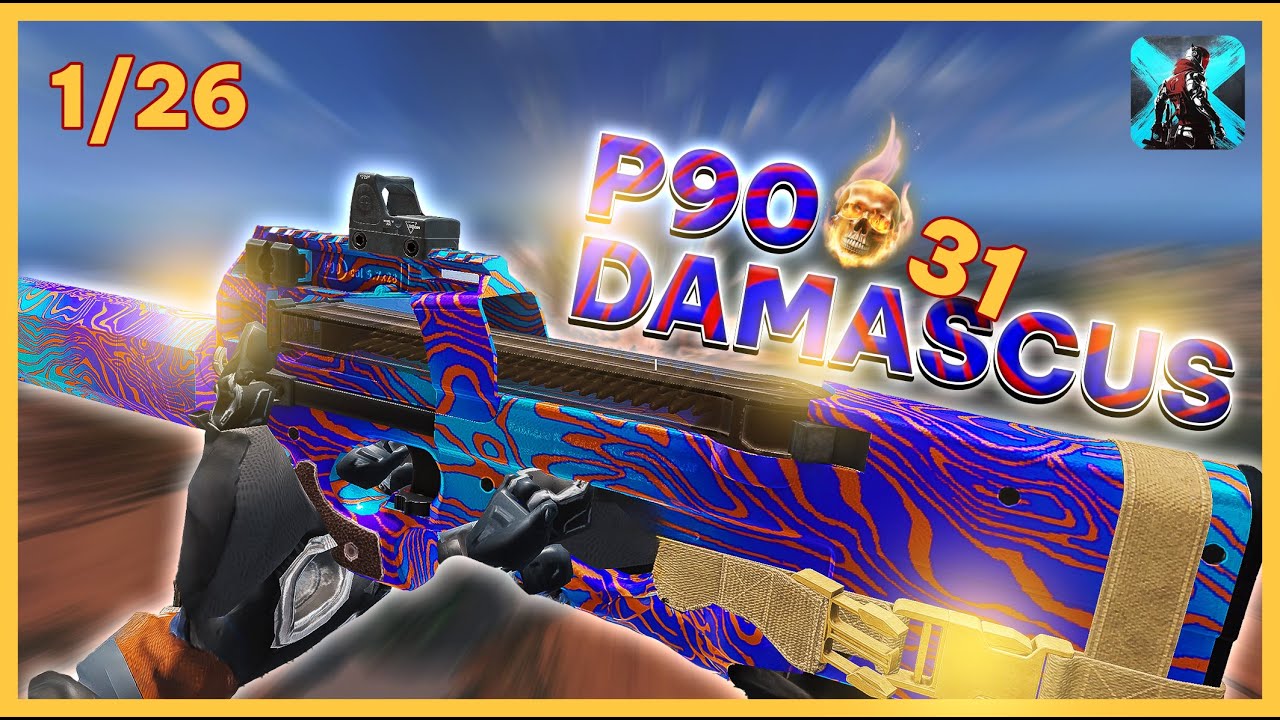 P90 DAMASCUS | BLOOD STRIKE SOLO VS. SQUAD INTENSE GAMEPLAY #fps # ...