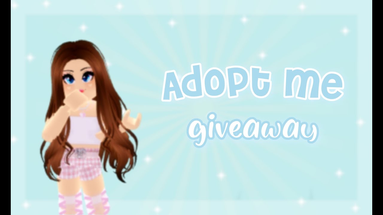 Adopt me giveaway end in one week || ROBLOX || itz yashi - YouTube