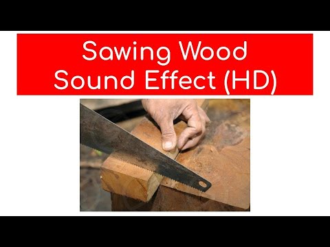 Sawing Wood Sound Effect (HD) | PS Gaming Sound FX - YouTube