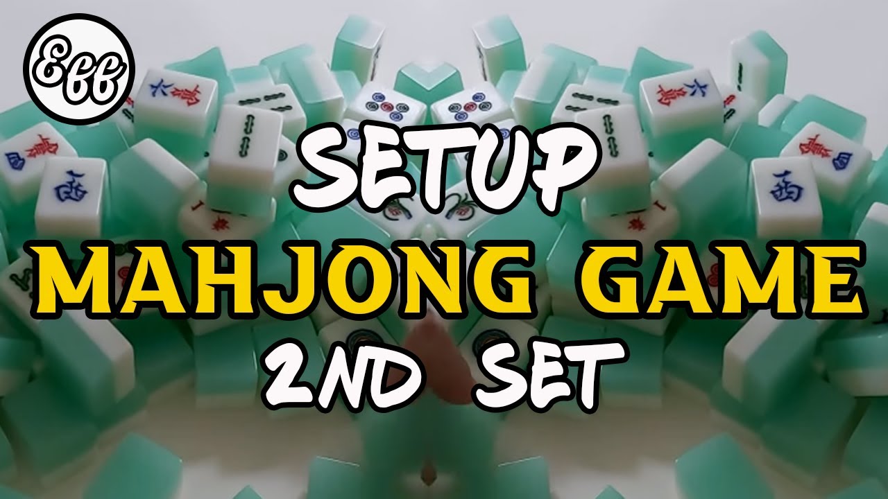 Setting up mahjong table - YouTube