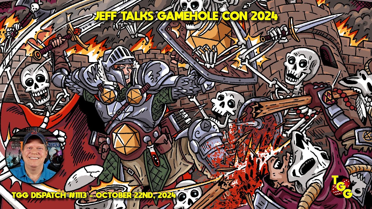 Jeff Talks Gamehole Con 2024 on The Gaming Gang Dispatch EP 1113 - YouTube