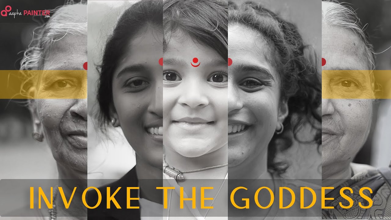 Invoke the Goddess, Navratri Special 2022 | AapkaPainter - YouTube