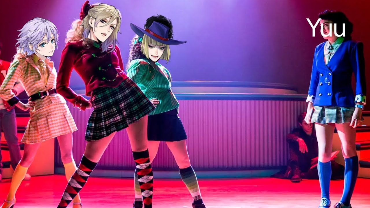 I was bored so I turned the Pomefiore trio + Yuu into the Heathers and ...