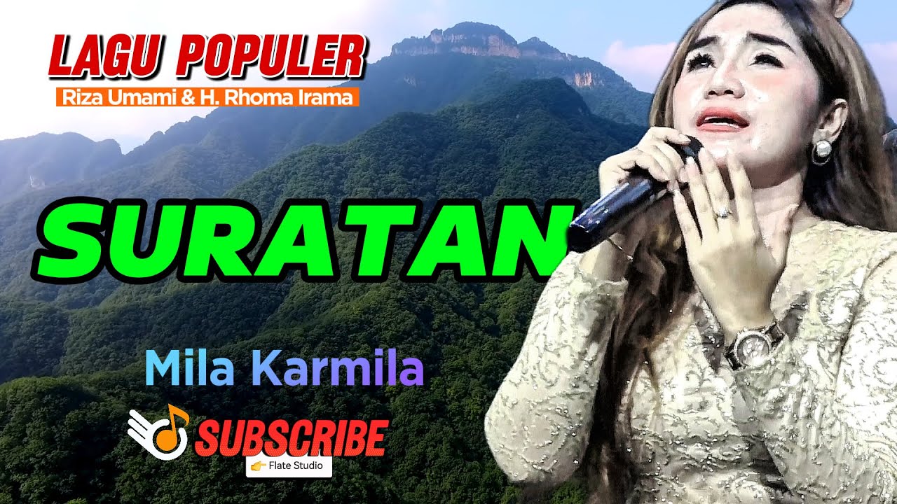 SURATAN (Rhoma Irama & Riza Umami) Cover by. Mila Karmila | Lagu TOP ...
