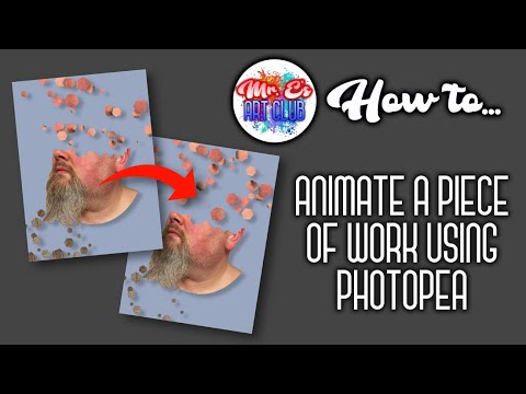 How to Animate a Piece of Work in Photopea Tutorial - YouTube