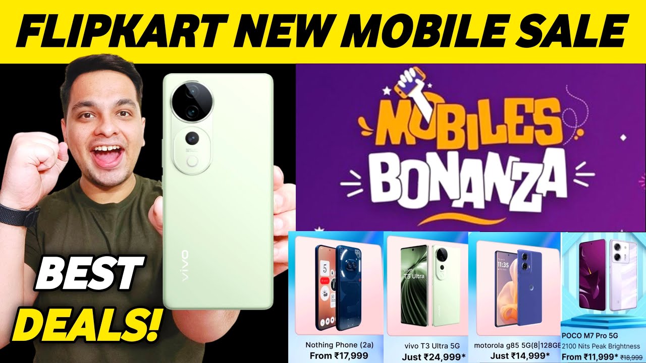 Flipkart Mobile Bonanza Sale 2025 - Best Smartphone Deals & Offers ...