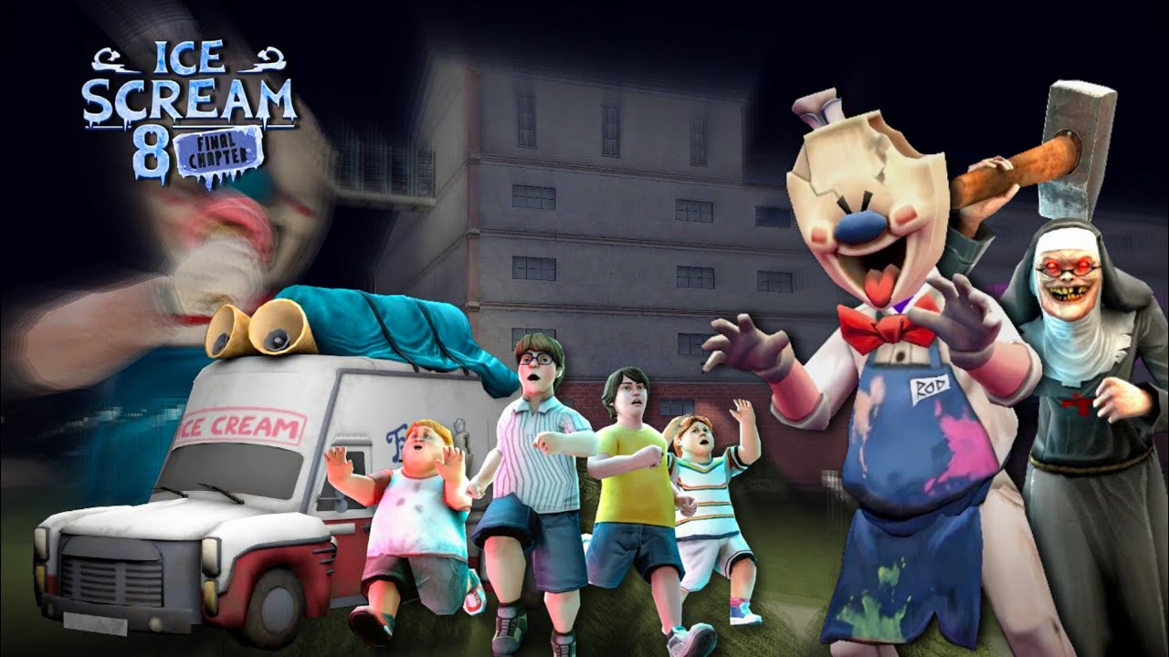 Ice Scream 8 : Final Chapter #3 Van Escape From Horror Factory | Horror ...