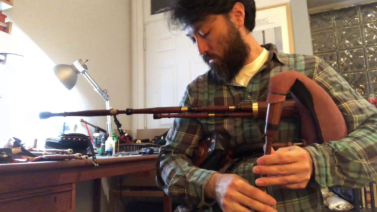 Borderpipes by the Quietpiper - YouTube