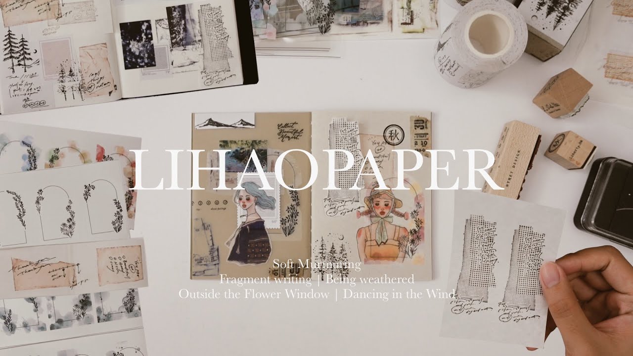 LIHAOPAPER - New Release Stickers & Stamps | Transparent PET | Japanese ...
