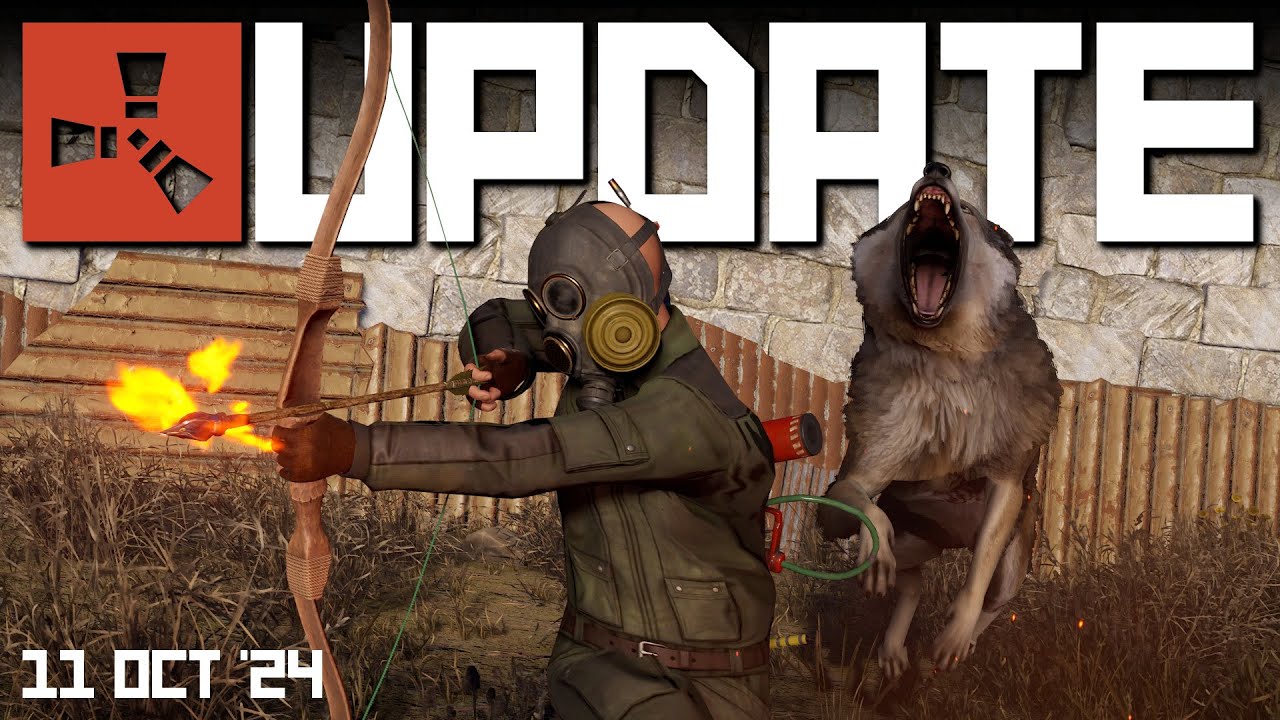 New Wolf AI overview, Mini Crossbow? | Rust Update 11th October 2024 ...