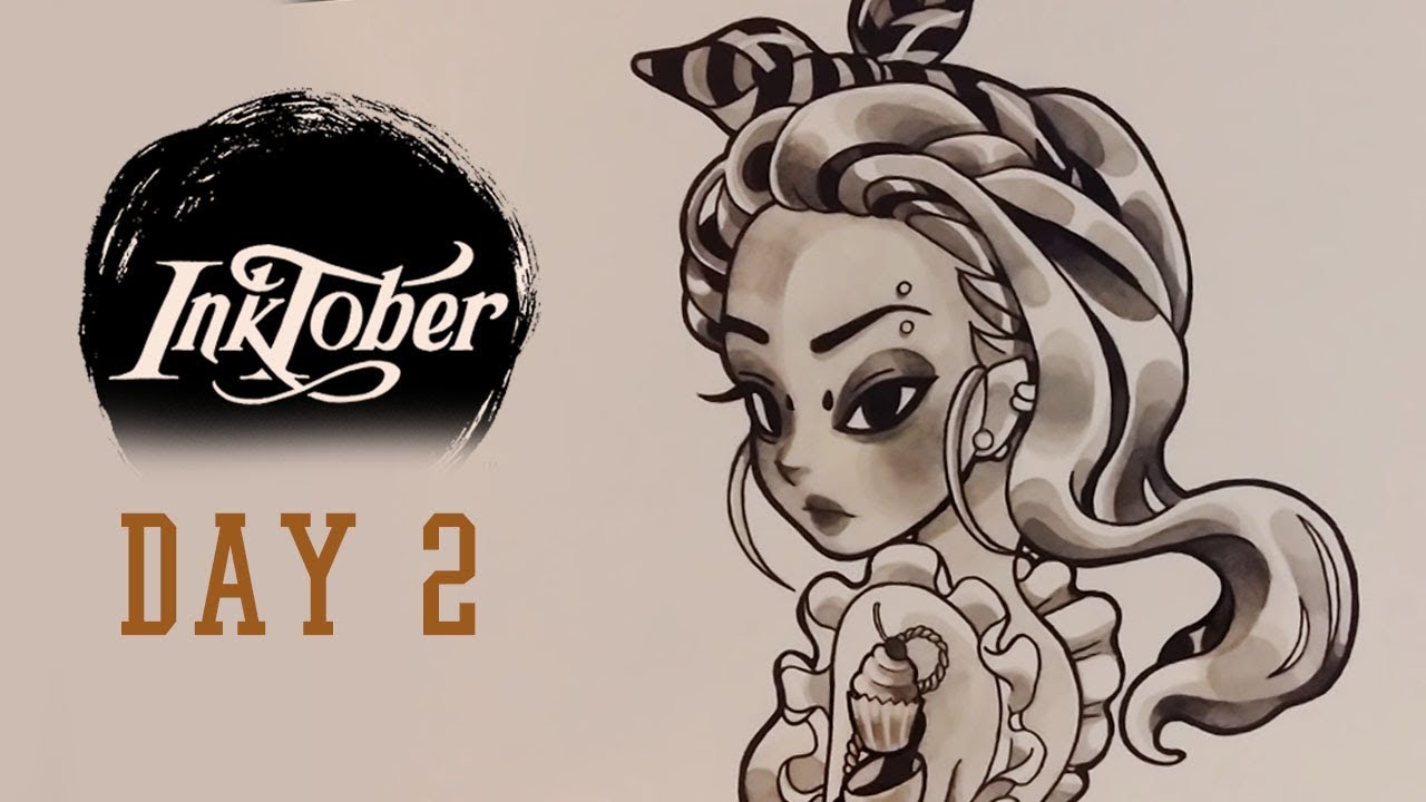 Inktober 2017 Day 2 | Baking Bae Collection by Annatar - YouTube