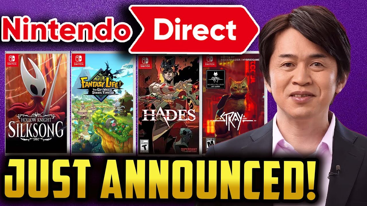 Nintendo Direct Just Announced Tomorrow! - YouTube
