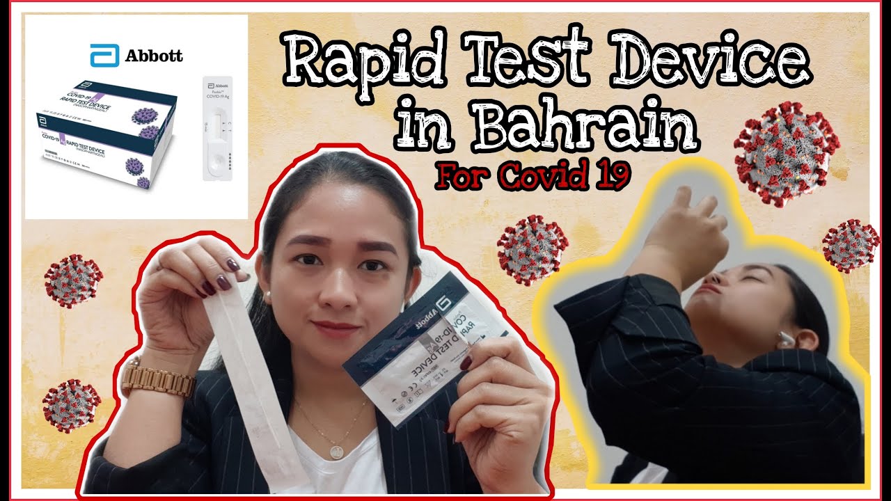 Rapid Test in Bahrain | How to do it at Home | Test Result | Abbott ...