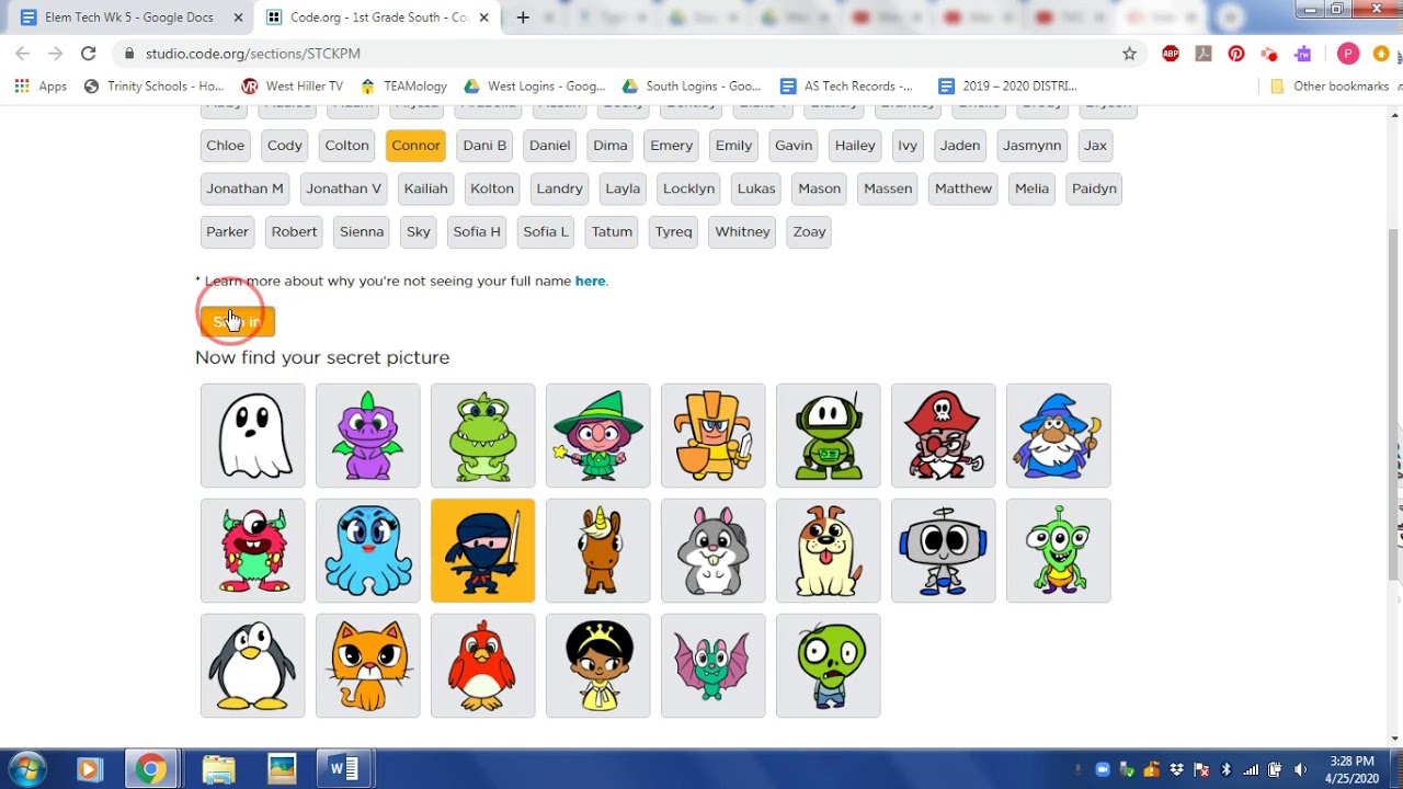 Code.org Instructions - YouTube
