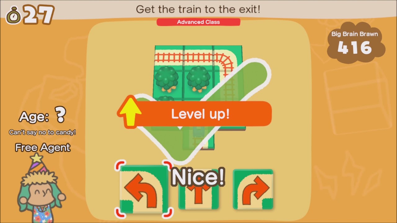 Big Brain Academy: Brain vs. Brain (Visualize) Train Turn (19 of 20 ...