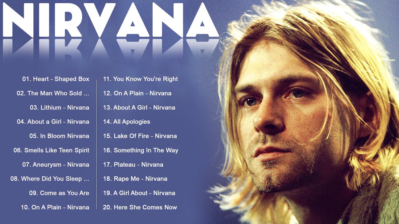 Top 100 Nirvana Best Songs 🎵 Nirvana Greatest Hits Full Album 🎵 ...