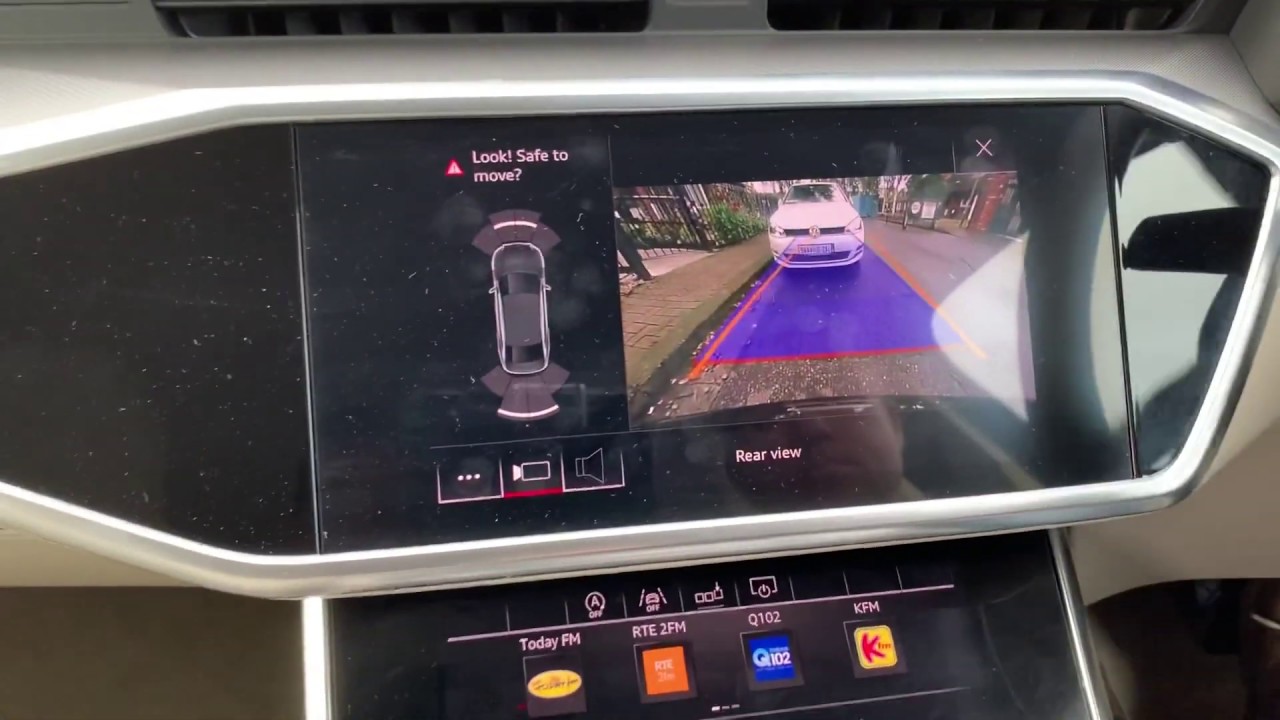 Audi A6 (2019 MY) Genuine Reversing Camera Retrofit - YouTube
