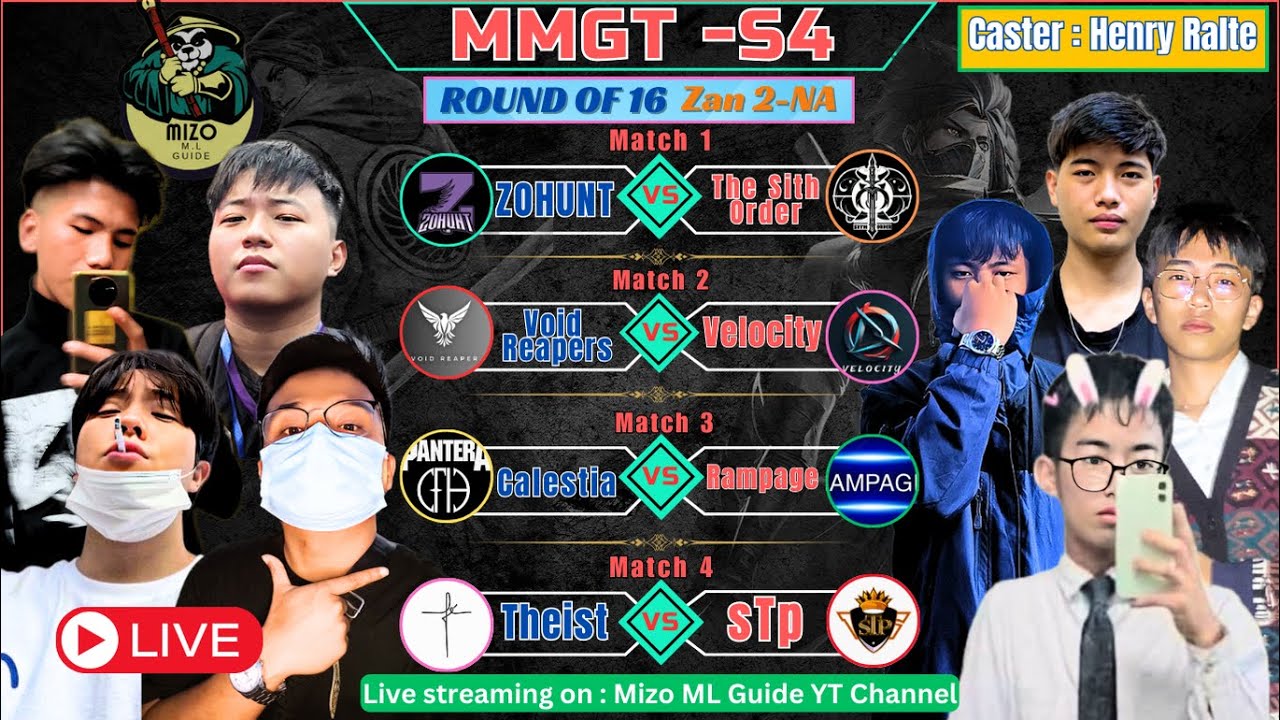 🔴Mizo ML Guide Tournament | (MMGT) S-4 | Round Of 16 | Zan 2-na| #mlbb #mobilelegends - YouTube