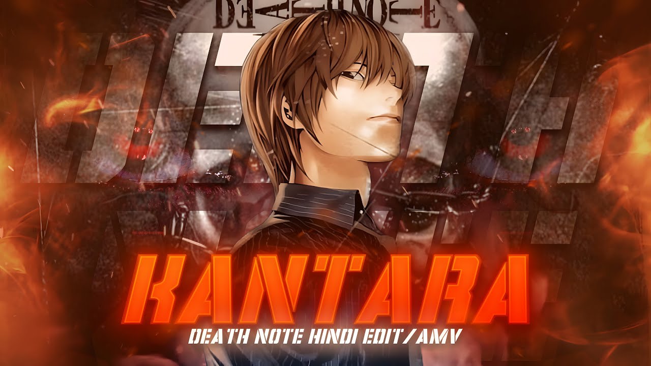 KANTARA THEME - "DEATH NOTE" 👹 - Hindi [Amv/ Edit] 4K! - YouTube