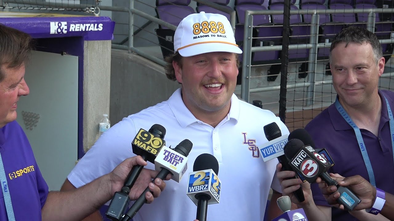 Cade Beloso, LSU Baseball National Championship Celebration Interview ...