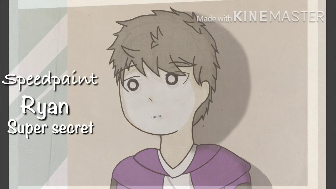Speedpaint Ryan super secret Webtoon - YouTube