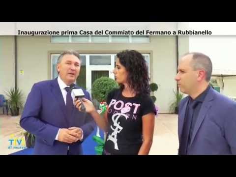 Inaugurazione Casa del Commiato di Roberto Roberti a Rubbianello - YouTube