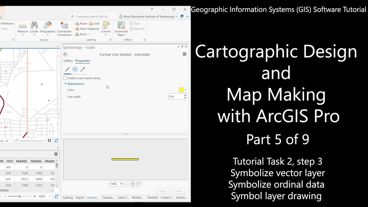 GIS Software Tutorial: Cartographic Design and Map Making with ArcGIS ...