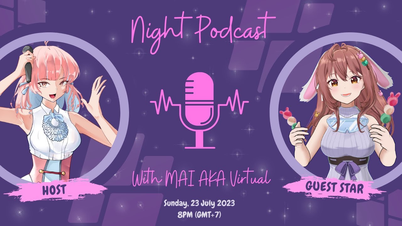 【Night Podcast】 Kepoin pengalaman @MaiAKAVirtual sebagai Vtuber【# ...