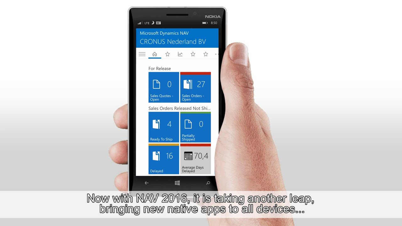 What's new Microsoft Dynamics NAV 2016? - YouTube