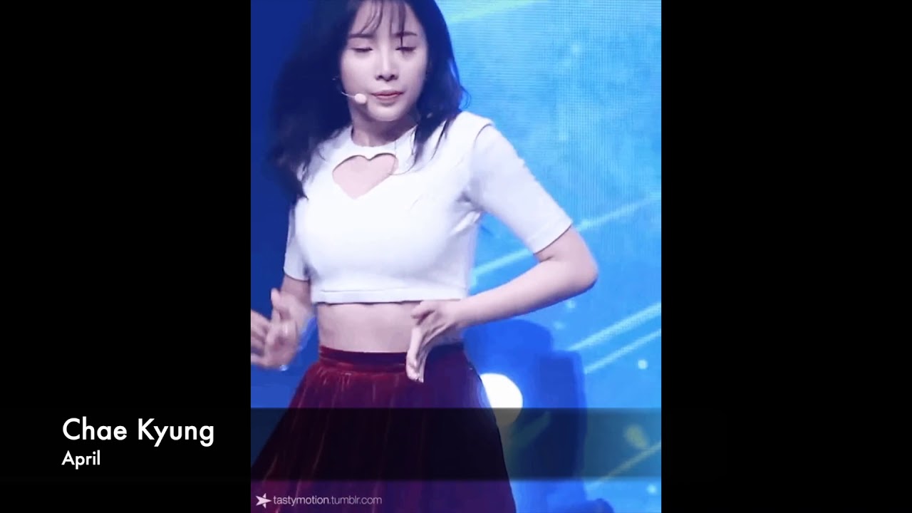 slow motion April Chae Kyung - YouTube