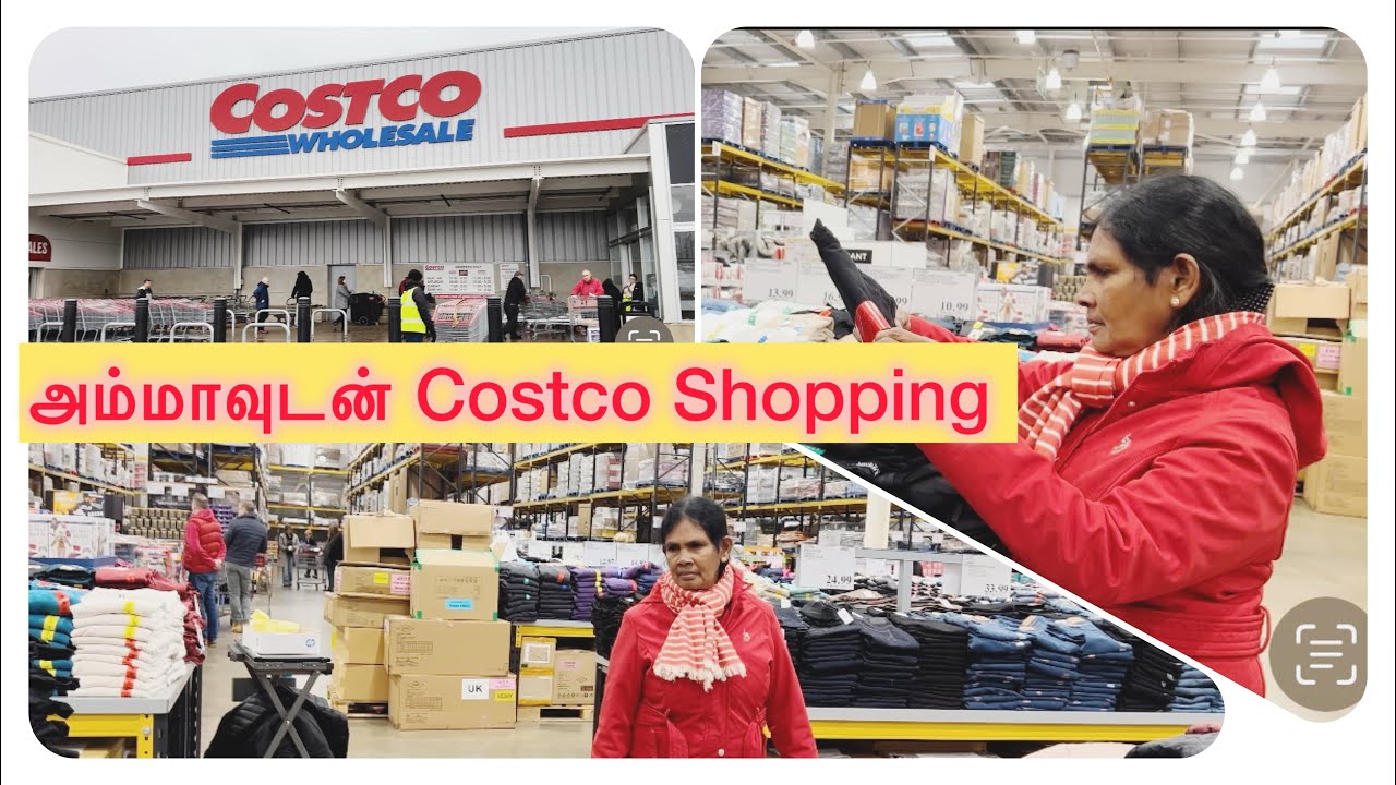 அம்மாவுடன் Costco Shopping | Costco - YouTube