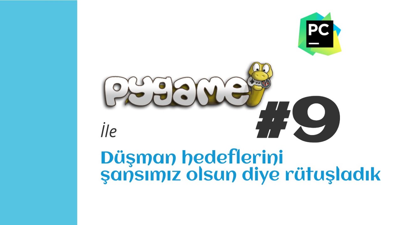 pygame tank oyunu düşman hedeflerine rütuş yaptık #9 - YouTube