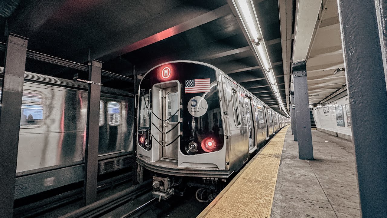 MTA Subway: R179 Ⓜ Train - YouTube