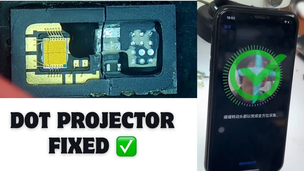 "Broken iPhone Face ID Dot Projector:Repair Solutions" #faceidrepair # ...