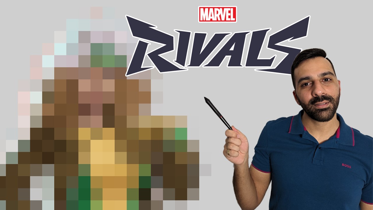 Analyzing Marvel Rivals Art Style & Painting a New Hero Challenge - YouTube